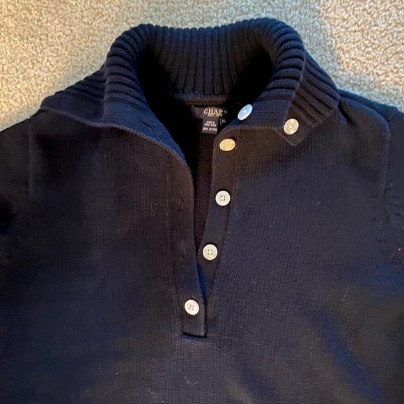 Chaps | Sweaters | Chaps Navy Sweater | Poshmark